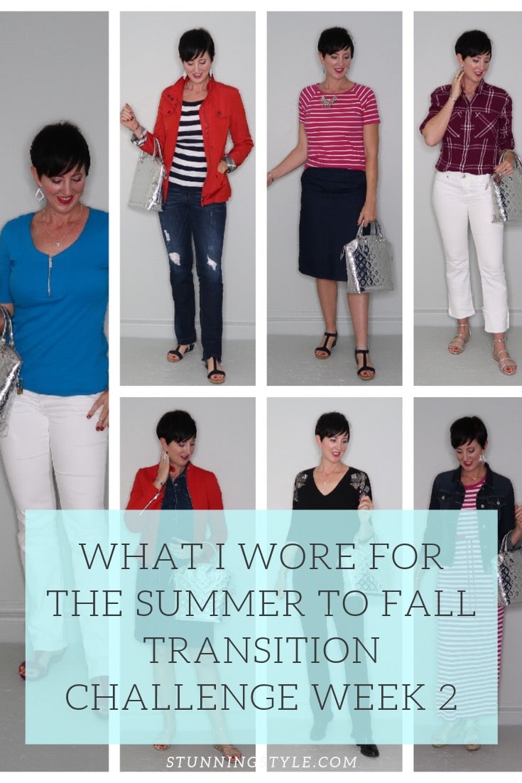 What I Wore For The Summer To Fall Transition Challenge! Week 2 ...