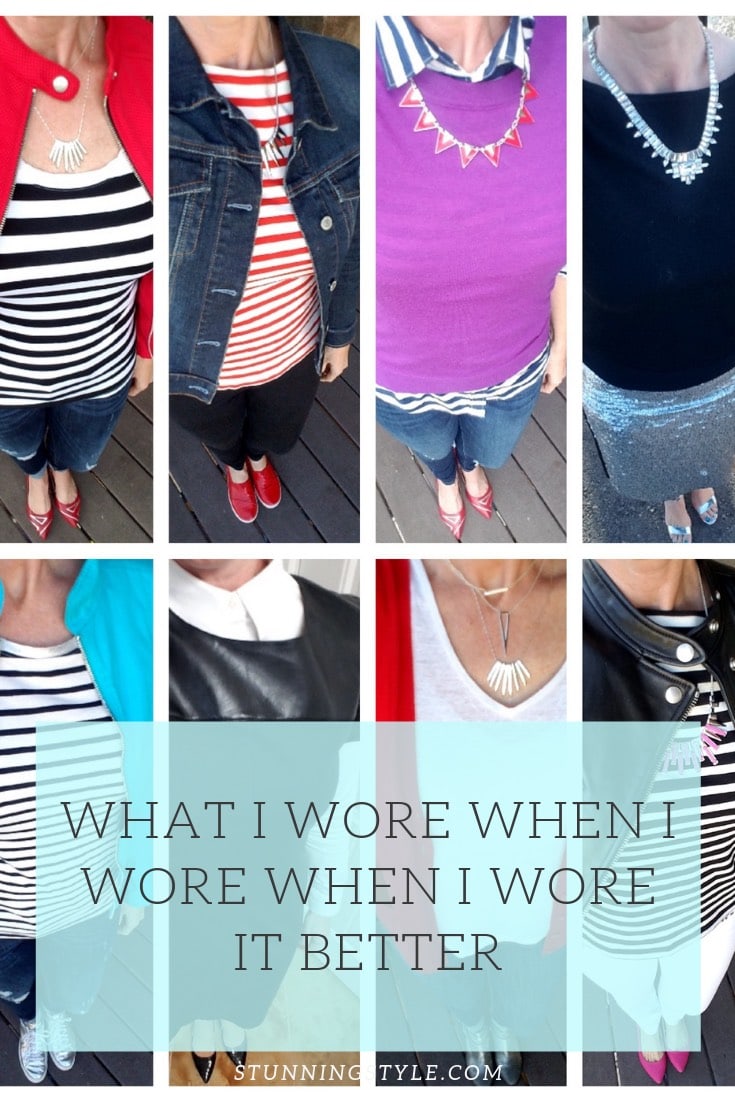 What I Wore When I Wore It Better - Stunning Style